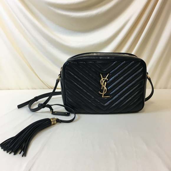 Yves Saint Laurent | Bags | Yves Saint Laurent Ysl Black Gold Hardware ...